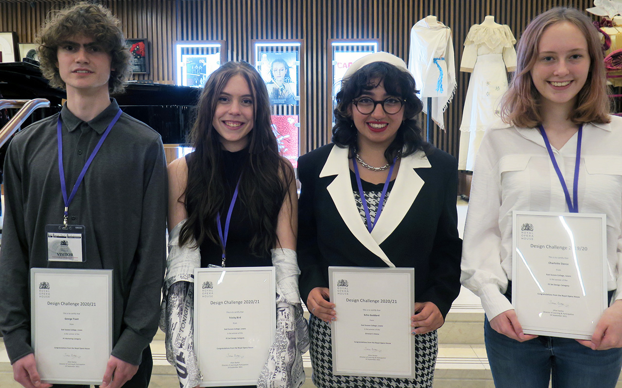 College winners pick-up Royal Opera House Design Challenge awards ...