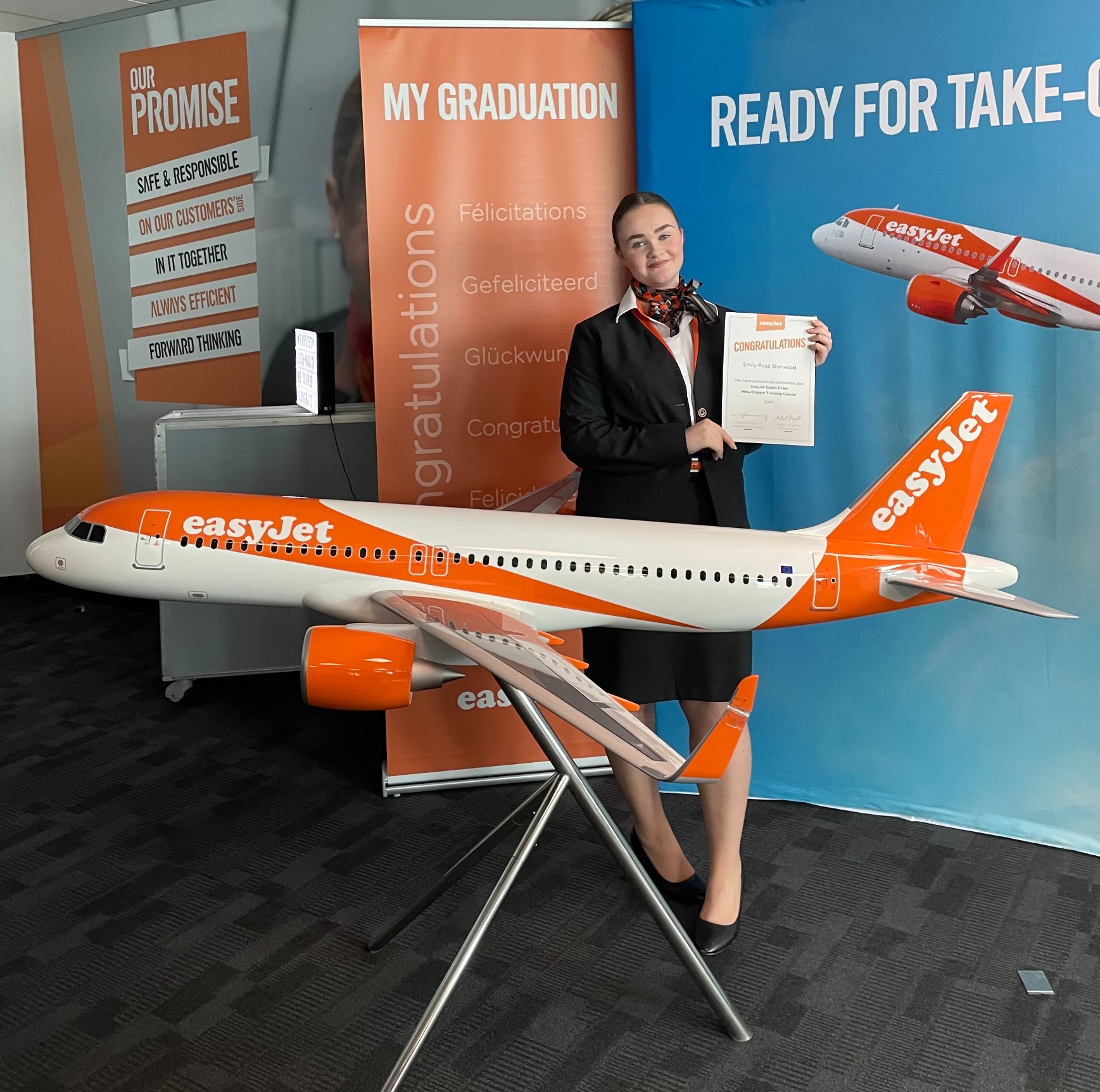 Travel & Tourism Alumna Takes Off with EasyJet | East Sussex College