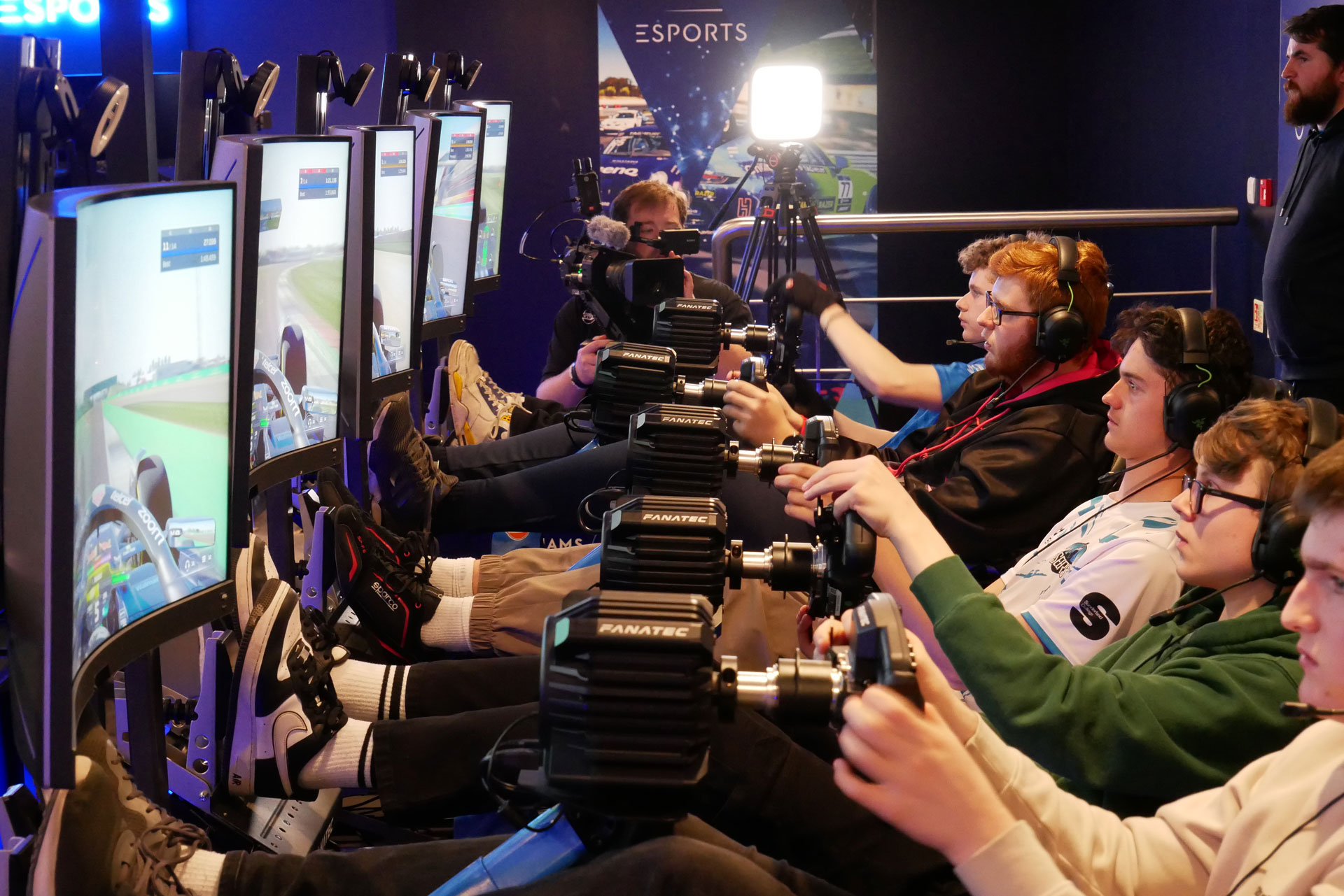 Esports Students Triumph at Williams F1 HQ | East Sussex College