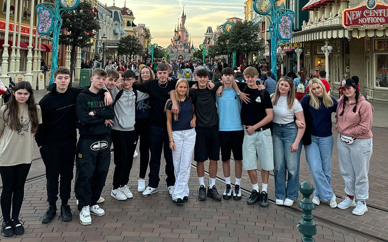 Students share magical memories in Disneyland Paris | East Sussex College