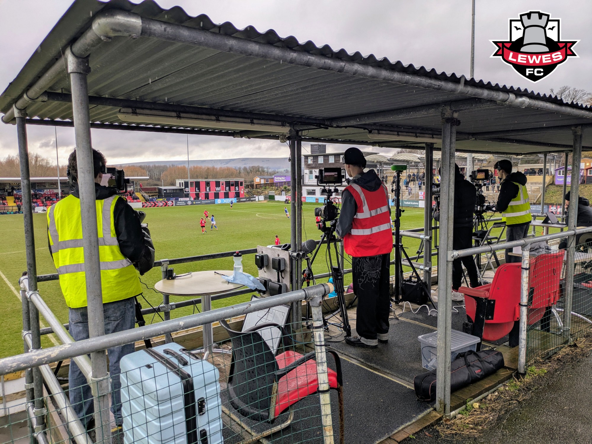 ESC Students Take on Groundbreaking Lewes FC Broadcast Project | East ...